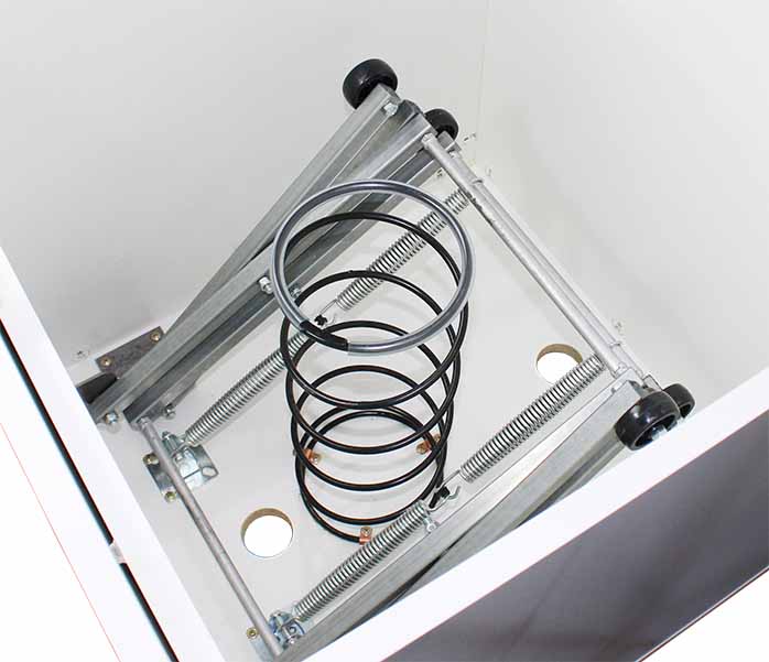 Book Return Trolley with Open Top | Walib