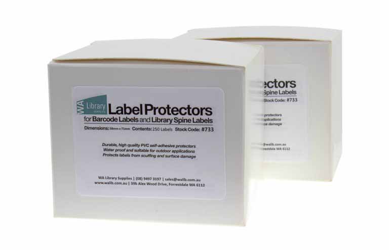 Label & Barcode Protectors - 58mm High x 71mm Wide - Walib